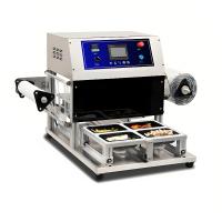 China Fully Automatic Modified Atmosphere Packaging Machine DQ430T-E for Food ,Vegetables ,Fruit,Seafood and Fast Food for sale
