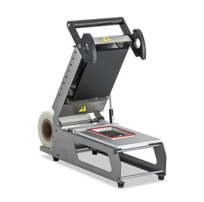China Customizable Manual Edge Cutting Sealer Machine CH-FR160A with Adjustable Temperature Control, Ergonomic Handle, and Stainless Steel Construction for Food Trays for sale