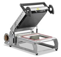 China Customizable Manual Edge Cutting Sealer Machine CH-FR430A with Adjustable Temperature Control and Ergonomic Handle for Food Trays for sale