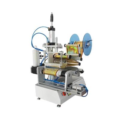 China Semi-Automatic Double Tube Seam Adhesive AB Ceramic Seam Adhesive Glass Genuine Porcelain Adhesive Labeling Machine CH-616C for sale
