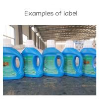 China Fully automatic double-sided labeling machine CH-902 for laundry detergent, shampoo, front and back labels, square bottles, mineral water, double-sided labeling machine for sale