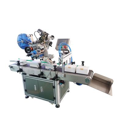 China Fully automatic flat corner labeling machine CH-606 box corner labeling machine for sale