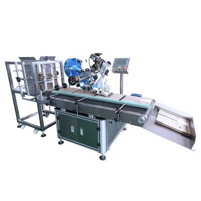 China Manufacturer Fully Automatic Lift-and-Labeling Machine CH-602F for Food Self-Sealing Bags and PE Plastic Bags for sale