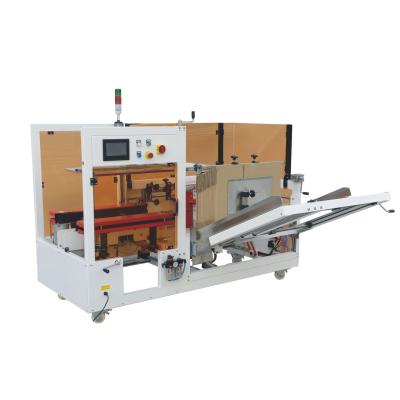 China Fully automatic vertical cardboard box forming unboxing and sealing machine KXJ-01 automatic unboxing and sealing machine, corrugated cardboard box unboxing machine for sale