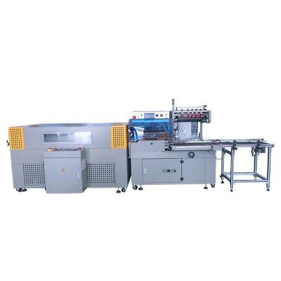 China Fully Automatic CH-FQ450 Sealing and Cutting Heat Shrink Machine Mineral Water Heat Shrink Film Packaging Machine Plastic Sealing Machine for sale