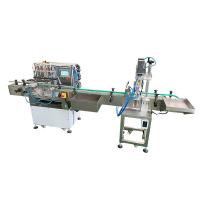 China Fully Automatic Magnetic Pump Mineral Water Filling Machine CH-600XGGZ Glass Water Liquid Capping Machine for sale
