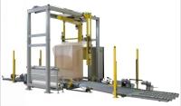 China Arm Wrapping Machine Surrounding Film Pallet Wrapper with Top Film Covering Packing Full Automatic Spiral Arm Winding Machine for sale