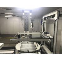 China CHIC Electric Fully Automatic OnlineTop-Cover Stretch Film Pallet Wrapping Machine with Motor & PLC for Food Beverage Packaging for sale