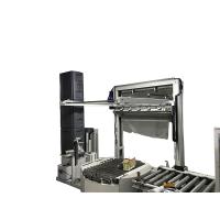 China CHIC Electric Fully Automatic OnlineTop-Cover Stretch Film Pallet Wrapping Machine with Motor & PLC for Food Beverage Packaging for sale
