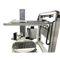 China CHIC Electric Fully Automatic OnlineTop-Cover Stretch Film Pallet Wrapping Machine with Motor & PLC for Food Beverage Packaging for sale