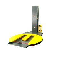 China CE and PLC Custom M-type Forklift-operated Wrapping Packer with No Ramp Required for Loading for Wrapping of Pallets for sale