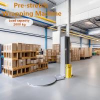 China Manufacturer Fully Automatic Pre-stretch Pallet Wrapping Machine Stretch Film Customizable  Wrapper for sale