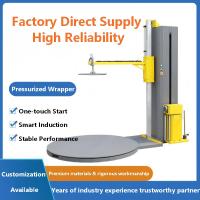 China CHIC Manufacturer Intelligent Pressurized Pre-stretch Top-Press Automatic Electric Driven Pallet Strapping Machines Strap for sale