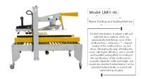 China Automatic Folding and Sealing Machine One Line Tape Sealing Machine Carton Tape Automatic Sealing Machine Manufacturer for sale