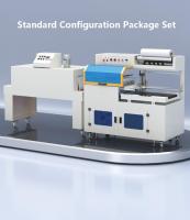 China Fully Automatic L-Type Sealing and Cutting Heat Shrink Wrapping Machine With 1.5m Tunnel for packaging lines for sale