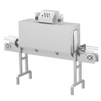 China Fully Automatic Electric PLC-Controlled Steam Heat Shrink Wrapping Machine PVC/PET Film Sleeve Wrapper for Beverage Bottles Cans for sale