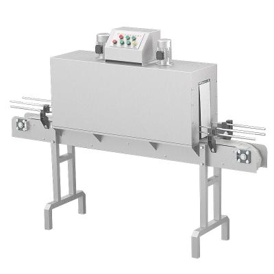 China Fully Automatic Electric PLC-Controlled Steam Heat Shrink Wrapping Machine PVC/PET Film Sleeve Wrapper for Beverage Bottles Cans for sale
