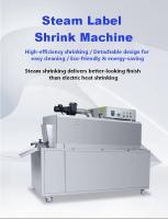 China Fully Automatic Electric PLC-Controlled Steam Heat Shrink Wrapping Machine PVC/PET Film Sleeve Wrapper for Beverage Bottles Cans for sale