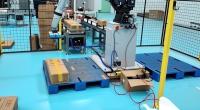China Fully Automatic High Speed Pneumatic Spider Hand Packing Machine for Food Soft Bags and Cartons/Paper Packaging for sale
