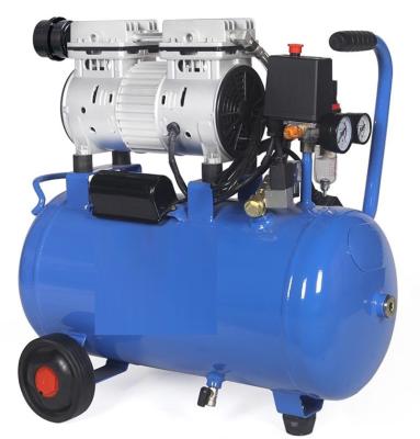 China 10 bar Oil Free Piston Air Compressor Portable Electric W1100 for sale