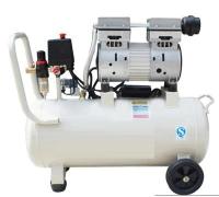 China 50L Oil Free Piston Air Compressor Single Piston 1200W Double Nozzles for sale