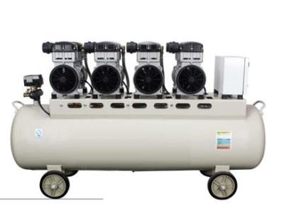 China 8 bar Oil Free Piston Air Compressor 6000w  Electric Portable for sale