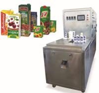 China Semi Automatic 1.5L Paper Filling Machine Gable Top Multi Function for sale