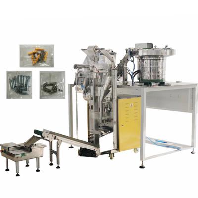 China Hardware Screws VFFS Packing Machine With One Vibrating Feeder for sale