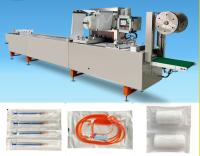 China 4 Side Seal Packaging Machine for Pharyngeal Swab Isolation Protective Clothing for sale