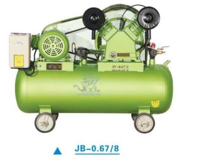 China 2 Cylinder 4kw Reciprocating Piston Compressor Drive Belt 5.5hp for sale