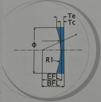 China 10mm-300m Spherical Glass Lens Plano Concave Lenses For Laser Industry for sale