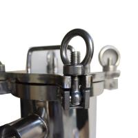 China Vacuum Suction Filter Bag Made of 304 Stainless Steel for Industrial Water Filtration for sale
