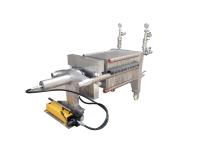 China Food Industry 150 200 400 Type Plate Press Filter Type Small Automatic Beer Wine Oil Filter Machine for sale