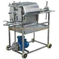 China High quality food grade laboratory movable plate and frame pressure filtration equipment for sale