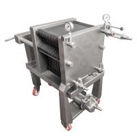 China Multi layer filter press food grade stainless steel 304/316L plate and frame multilayer filter for wine/cooking oil/etc for sale