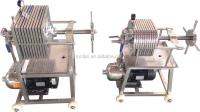 China Stainless Steel Food Grade 10 Layers Round Plate Frame Filter Press for Manufacturing Plant for sale