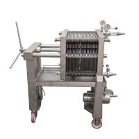 China Stainless Steel Food Grade 10 Layers Round Plate Frame Filter Press for Manufacturing Plant for sale