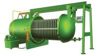 China High flow automatic stainless steel horizontal plate filter for Oil/Food/Chemical/etc for sale