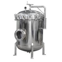 China High Filtration Stainless Steel liquid double bag filter housing for sale