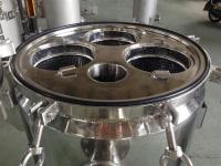 China Water Treatment 12 Multi Bag Filter Housing Stainless Steel Multibags Filter Housing for Paints/Liquid for sale