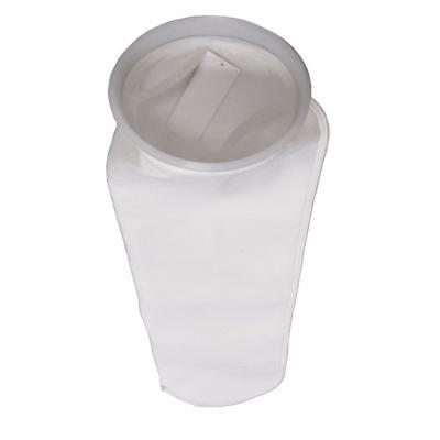 China High Temperature Filter Bags Sock 15 25 100 500 Micron Nylon Mesh Filter Bag with Plastic Ring for sale