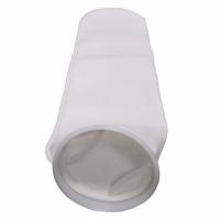 China High Temperature Filter Bags Sock 15 25 100 500 Micron Nylon Mesh Filter Bag with Plastic Ring for sale