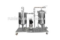 China Stainless Steel Diatomaceous Earth Filter With Mixer, diatomite filter machine for food and beverage for sale