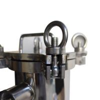 China Video Outgoing-Inspection Provided Stainless Steel Bag Water Filter Cartridge Housing for sale