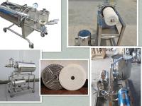China Stainless Steel 304/316L Grape Wine Filter Machine with Great Precision and Efficiency for sale