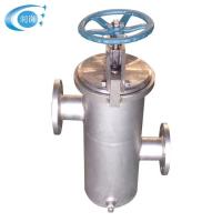 China Flange/thread Connection SS 304 316L Stainless Steel Basket Filter for Water Liquid for sale