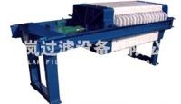 China Factory price industrial polypropylene pp plate and frame type manual filter press for sale