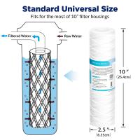 China String Wound Filter Cartridge 1 - 10um for sale