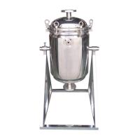 China high quality food grade stainless steel 304/316L cartridge filter housing convenient and adjustable flip filtration equipment for sale