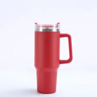 China Quencher 40oz With Handle Stanless Steel Vacuum Seal Tumbler for sale